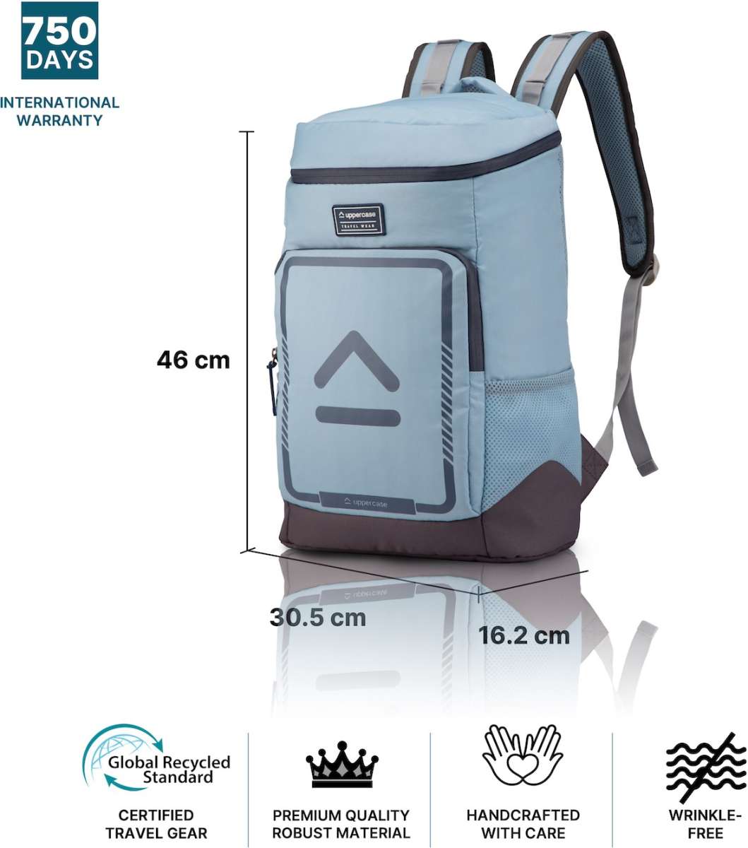 Uppercase Tall Boy 14" Laptop Backpack WaterRepellent College Travel B ...